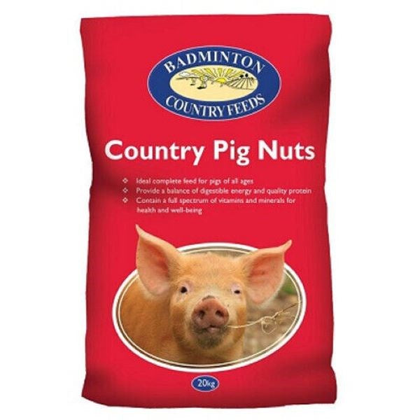 Badminton Pig Nuts 20kg – Riker’s Raw and Natural Pet Food